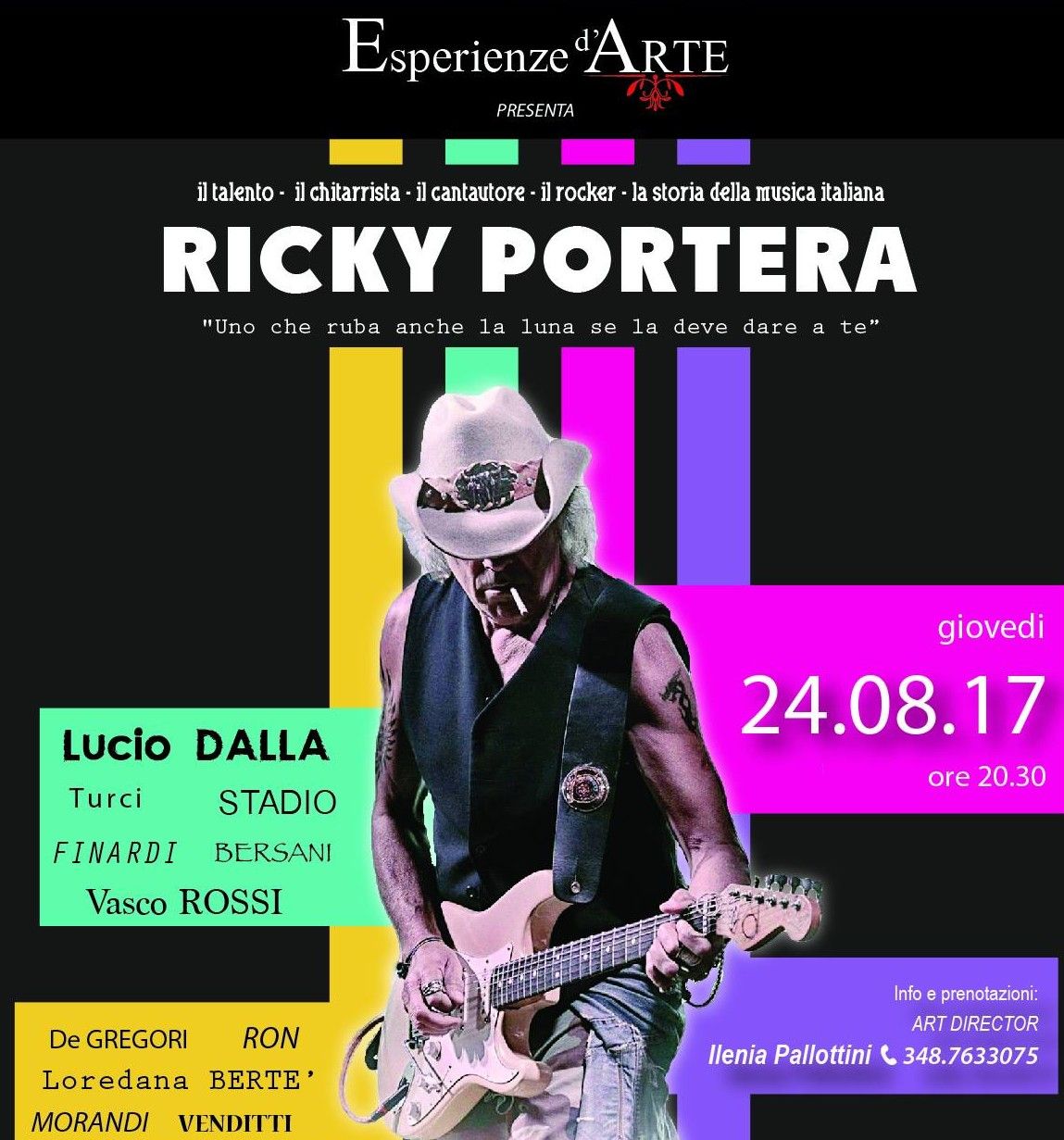 Esperienze d’Arte, al Viniles arriva Ricky Portera | Piceno News 24