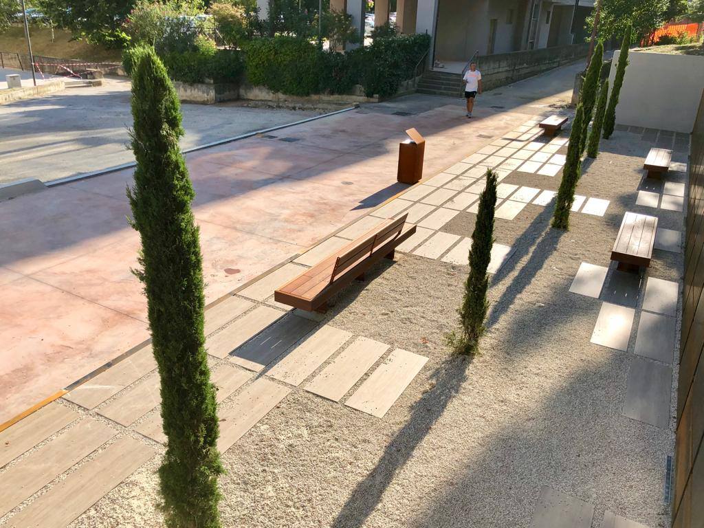 Monticelli, inaugurata la nuova area pedonale | Piceno News 24