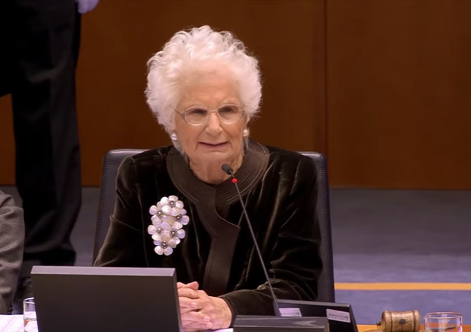 La senatrice Segre risponde a Piunti:" La cittadinanza mi onora ...