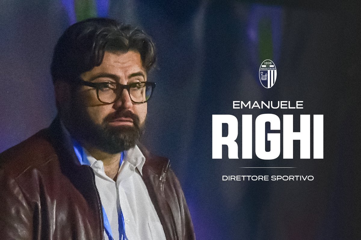 Ascoli, Emanuele Righi nuovo Ds | Piceno News 24