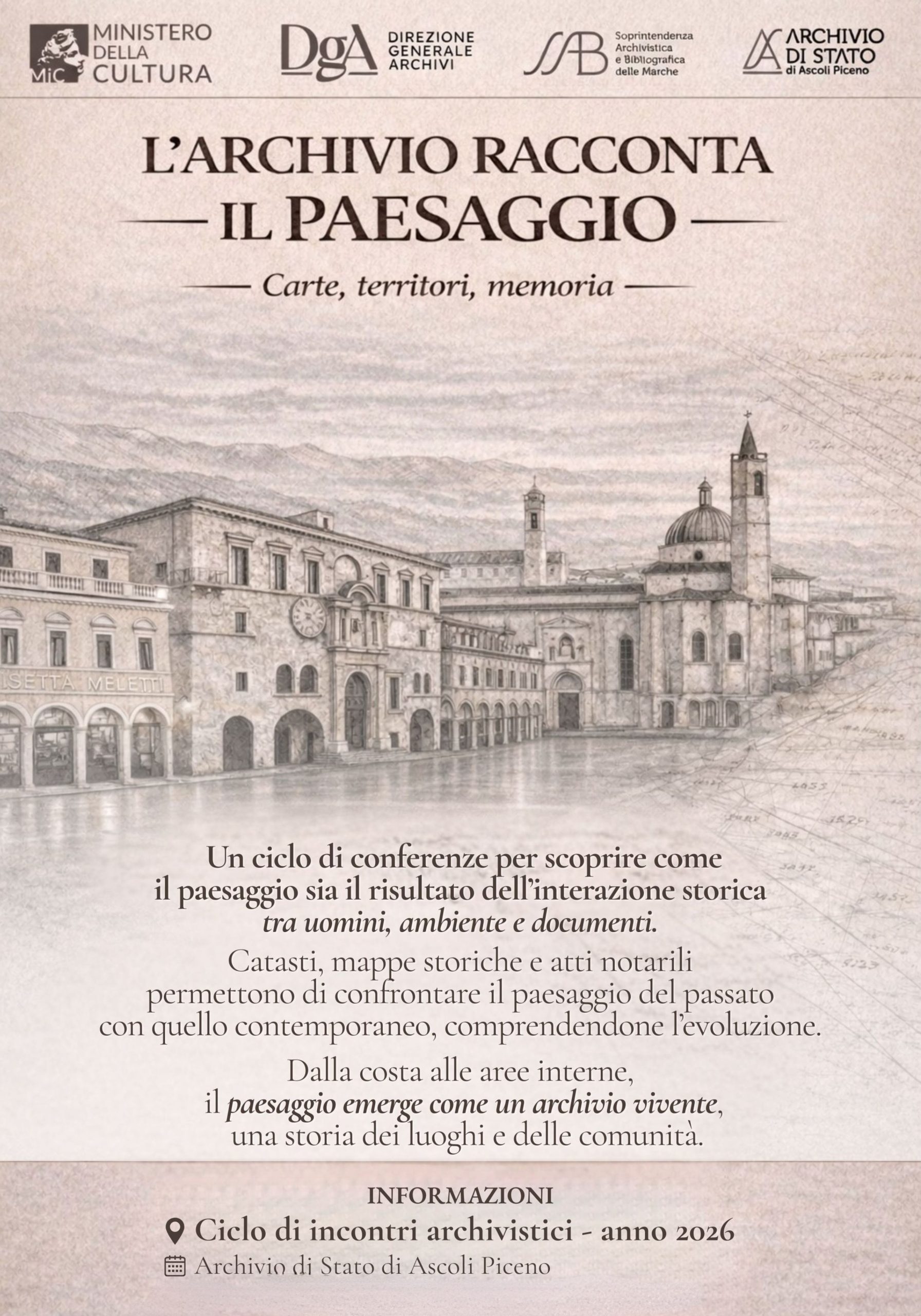 Un ciclo di conferenze per leggere, attraverso i documenti, l ...